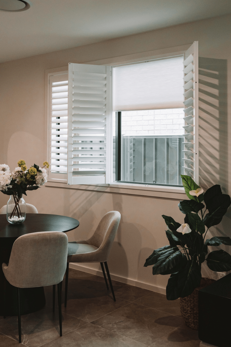 Kitchen & Dining Shutter Gallery | Santa Fe Shutters & Blinds NZ