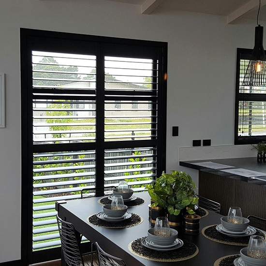 Kitchen & Dining Shutter Gallery | Santa Fe Shutters & Blinds NZ